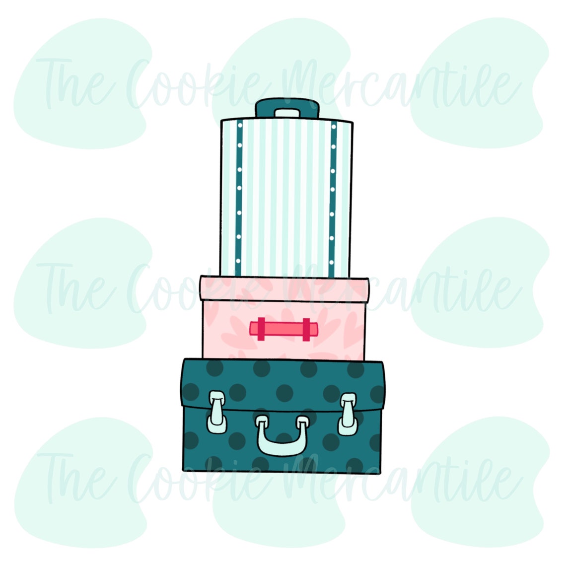 Luggage Stick [paris Stick Set] - Cookie Cutter - Etsy