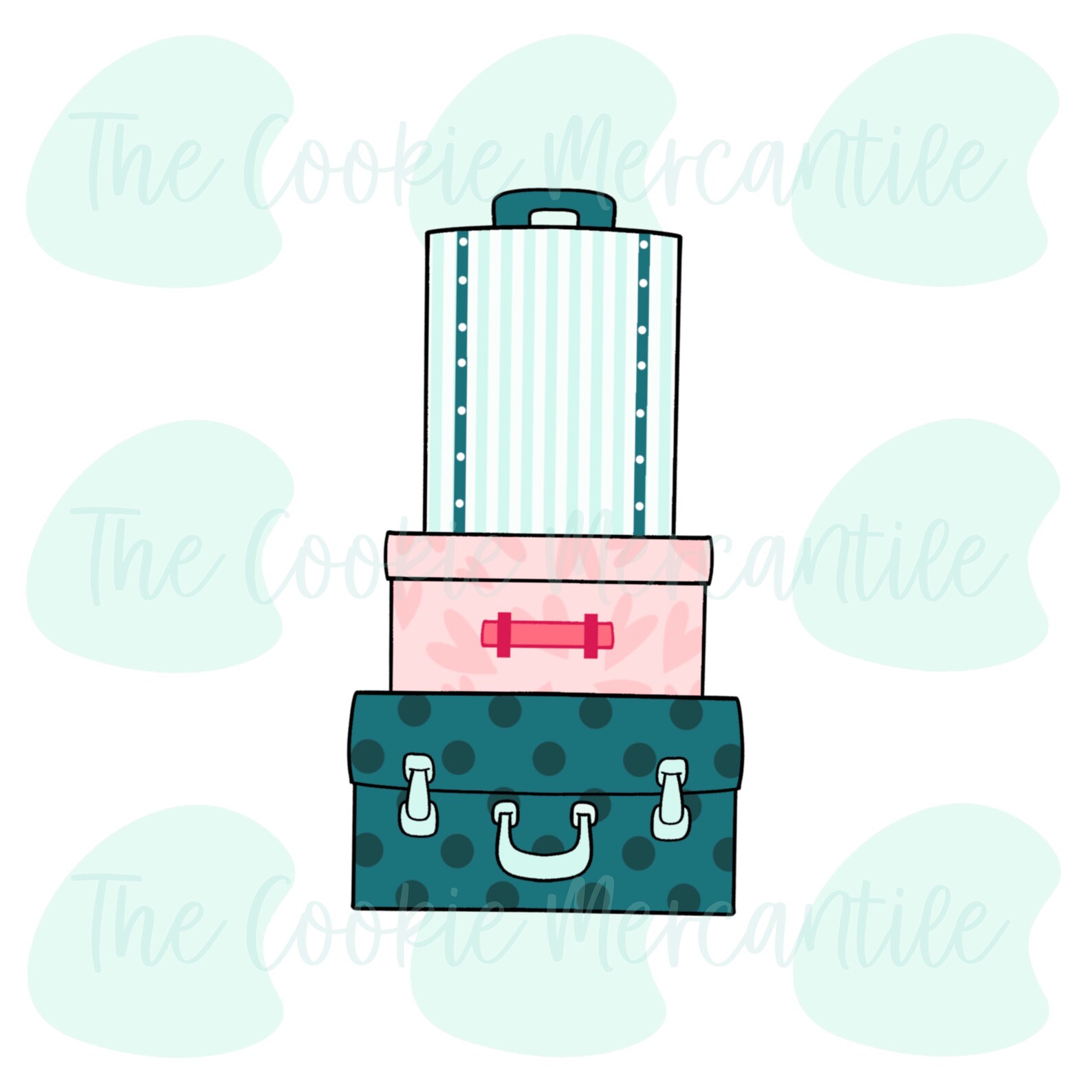 Luggage Stick [paris Stick Set] - Cookie Cutter - Etsy