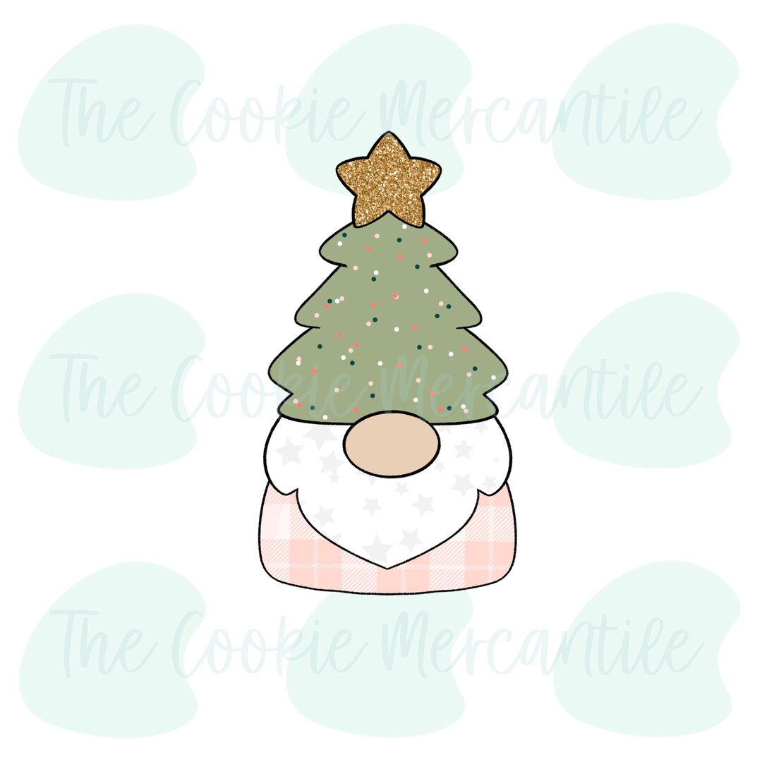 Gnome Tree Stick chubby Gnome Stick Set Cookie Cutter - Etsy