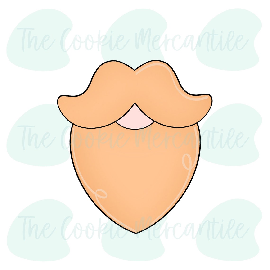 Leprechaun Beard - Cookie Cutter - Etsy