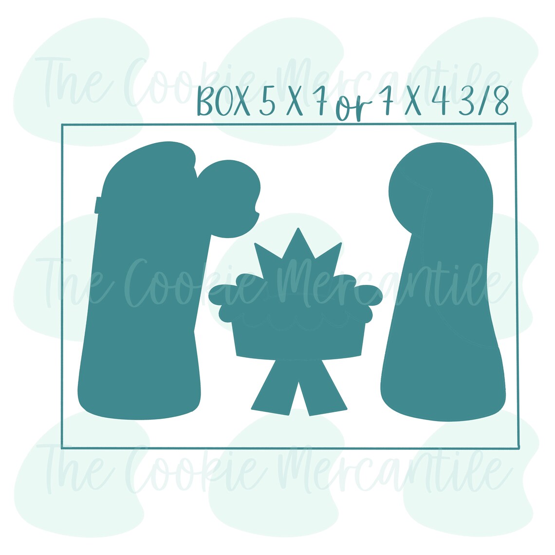 Nativity Set (3 Cutters) 2022 - Cookie Cutter - Etsy