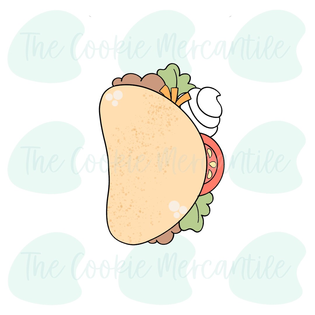 Taco Stick [taco Stick Set] - Cookie Cutter - Etsy