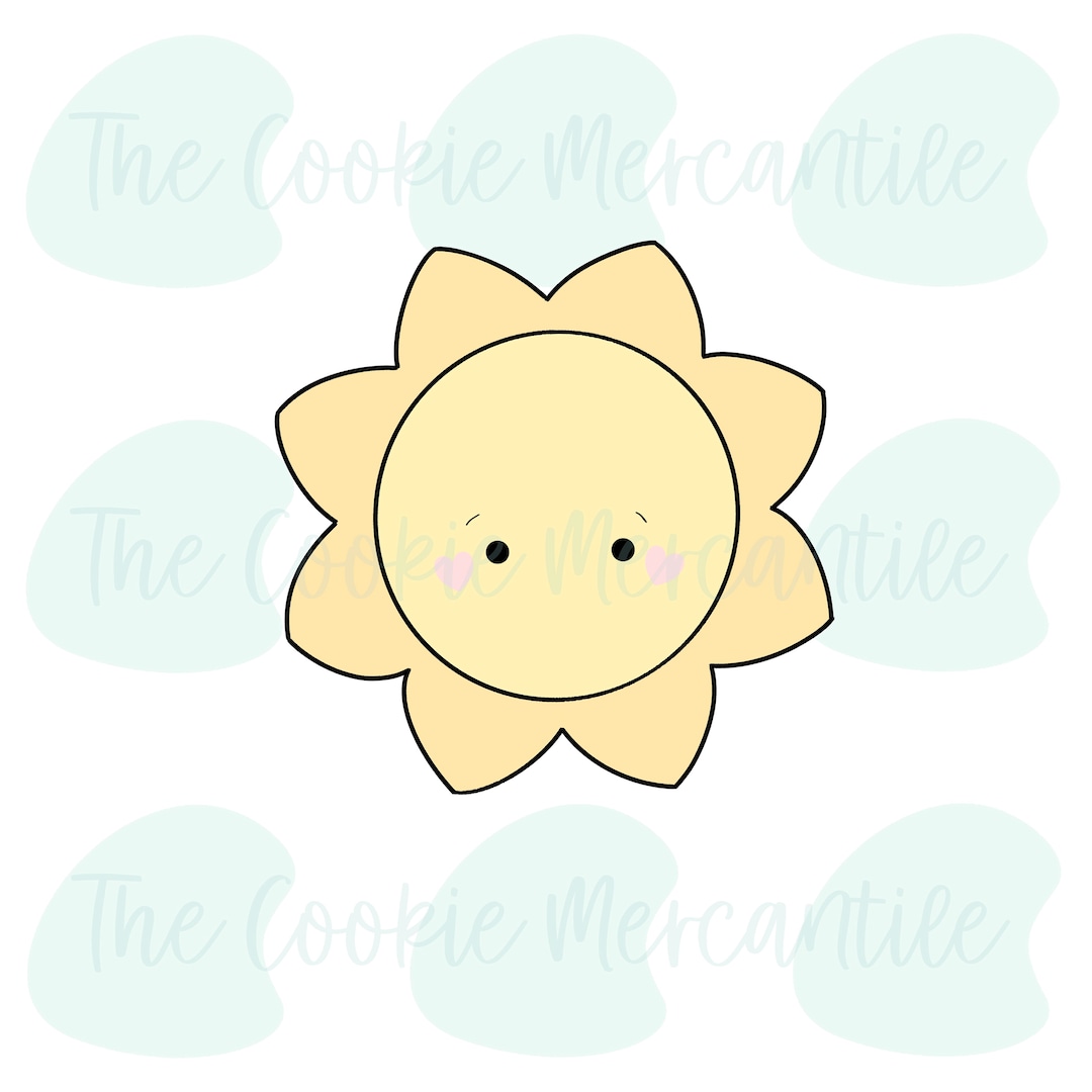 Sun (beach Minis) - Cookie Cutter - Etsy