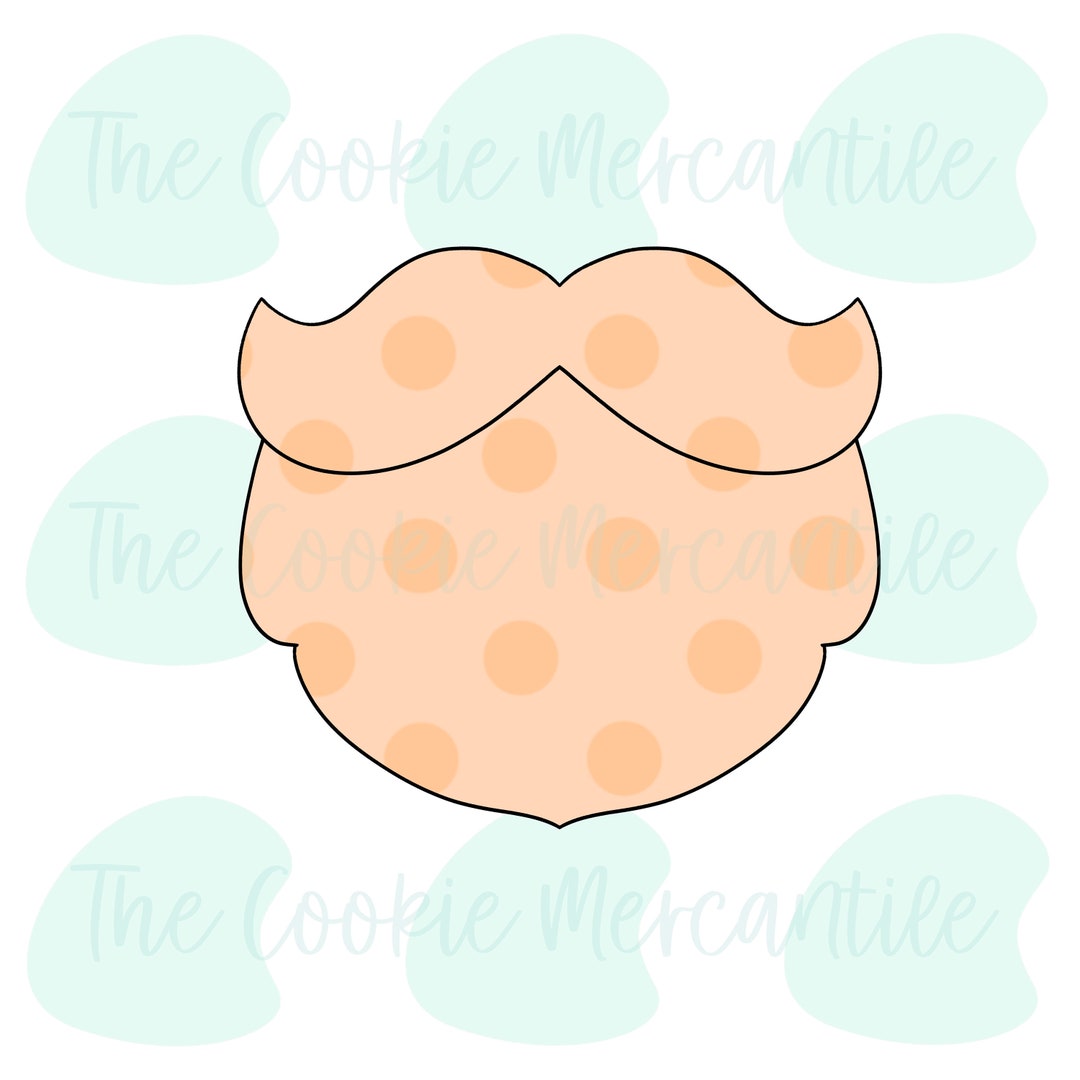 Leprechaun Beard [surprise Box 2020] - Cookie Cutter - Etsy