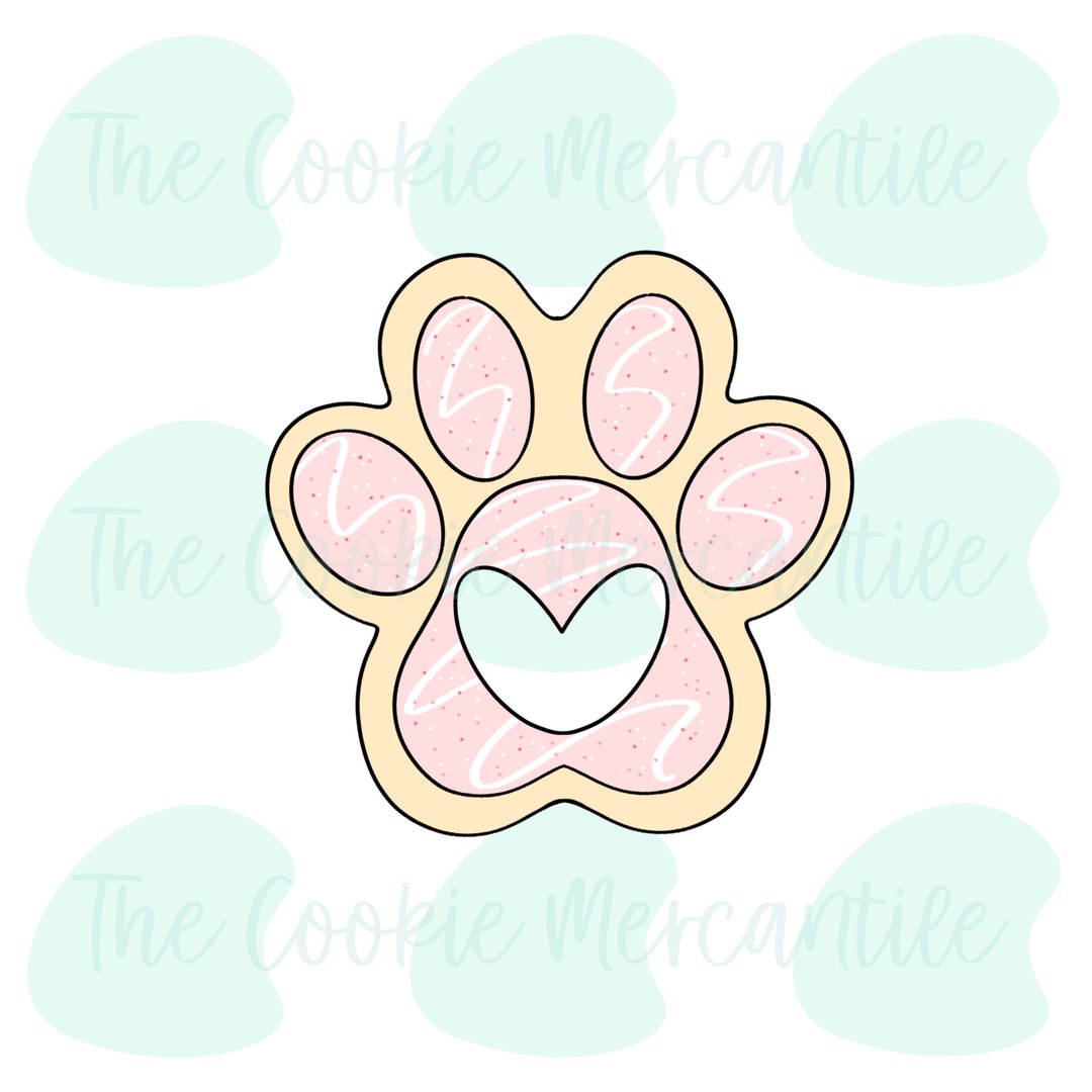 Dog Paw Donut [surprise Box 2020] - Cookie Cutter - Etsy