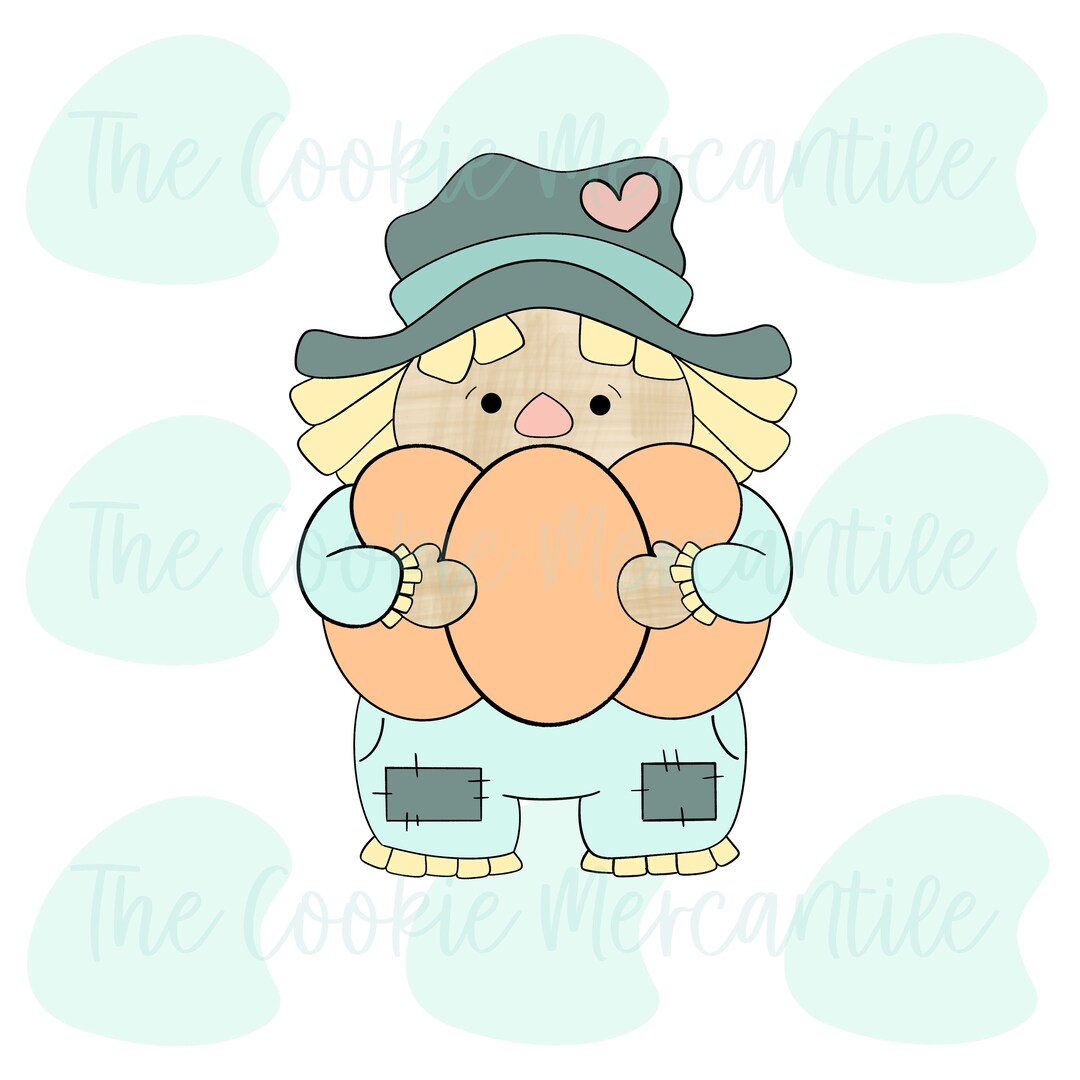 3 Piece Scarecrow 2020 - Cookie Cutter - Etsy
