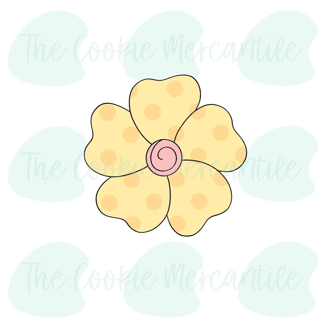 Spring Flower (spring Floral Set) - Cookie Cutter - Etsy