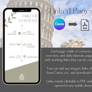 Best Italy Digital Travel Planner: Mobile Itinerary for Vacation ...