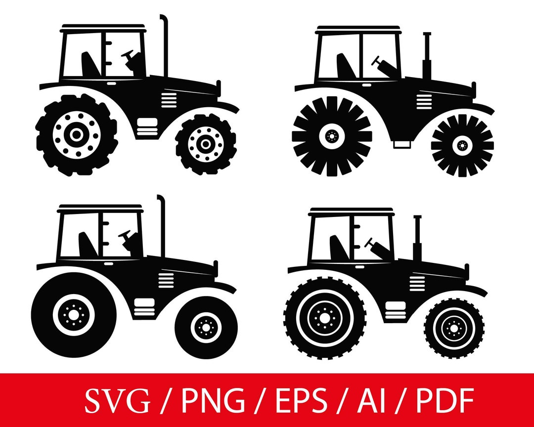 Tractors Svg, Farm Tractor Svg, Tractor Clipart, Farm Life Svg, Tractor ...