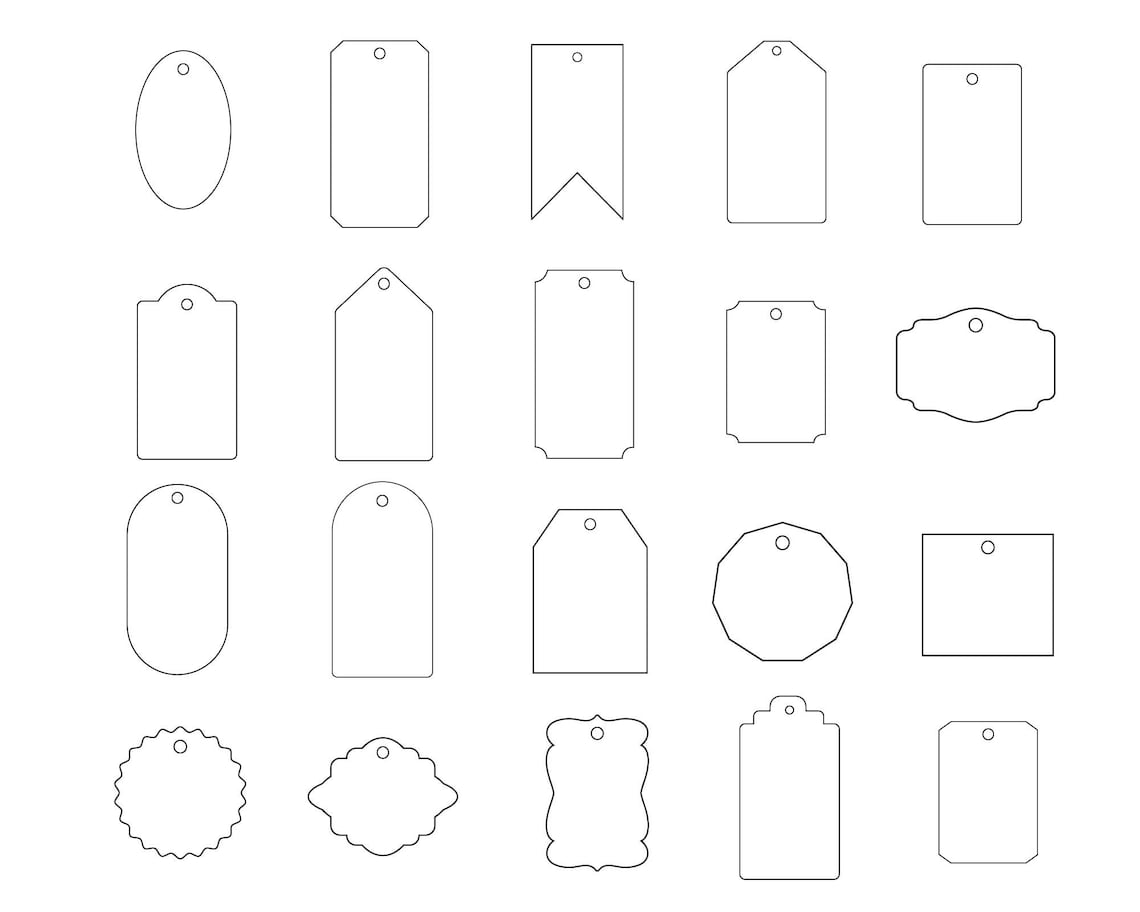 Tags Svg Bundle, Gift Label Svg, Price Tags Svg, Label Svg, Shapes Svg ...