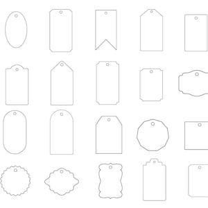 Tags Svg Bundle, Gift Label Svg, Price Tags Svg, Label Svg, Shapes Svg ...
