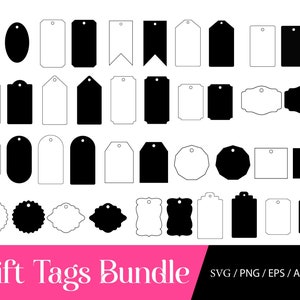 Tags Svg Bundle, Gift Label Svg, Price Tags Svg, Label Svg, Shapes Svg ...