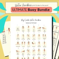 Printable Water Aerobics, Abdominals Workout, Core, Bodyweight Exercise ...