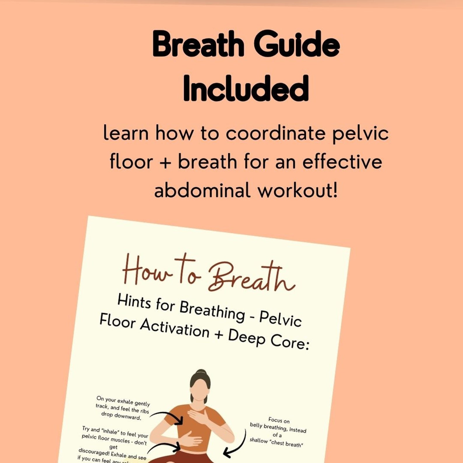 30 Day Challenge Core Workout, Deep Core Exercises, Abdominals, Pelvic ...