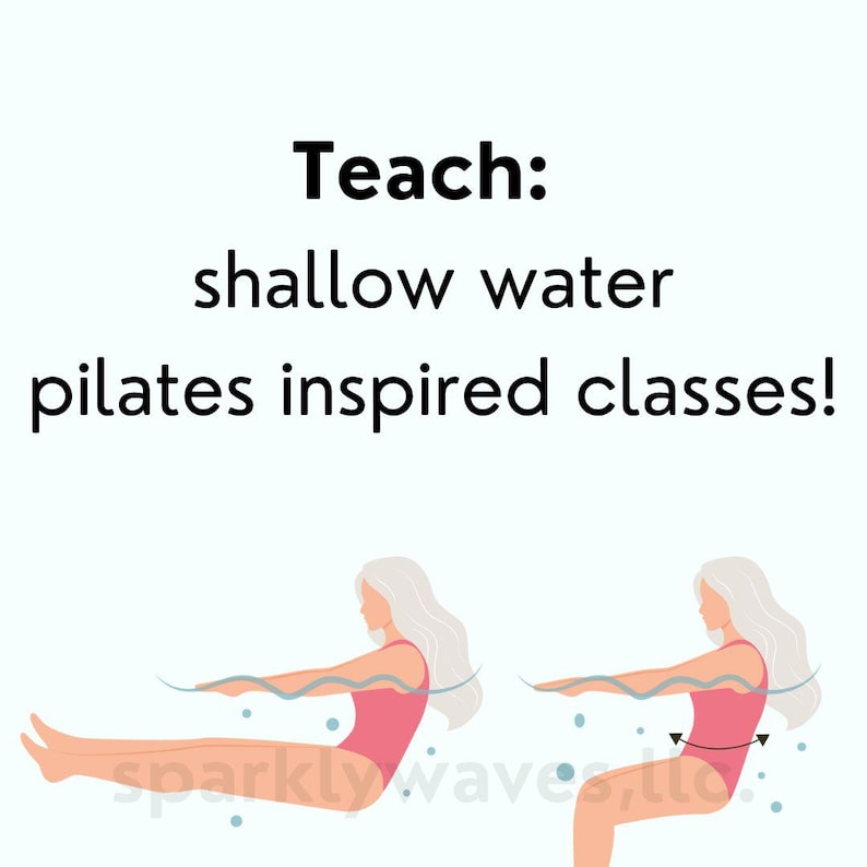 Pool Noodle Pilates Aqua Exercises, Water Aerobics Workout, Water ...