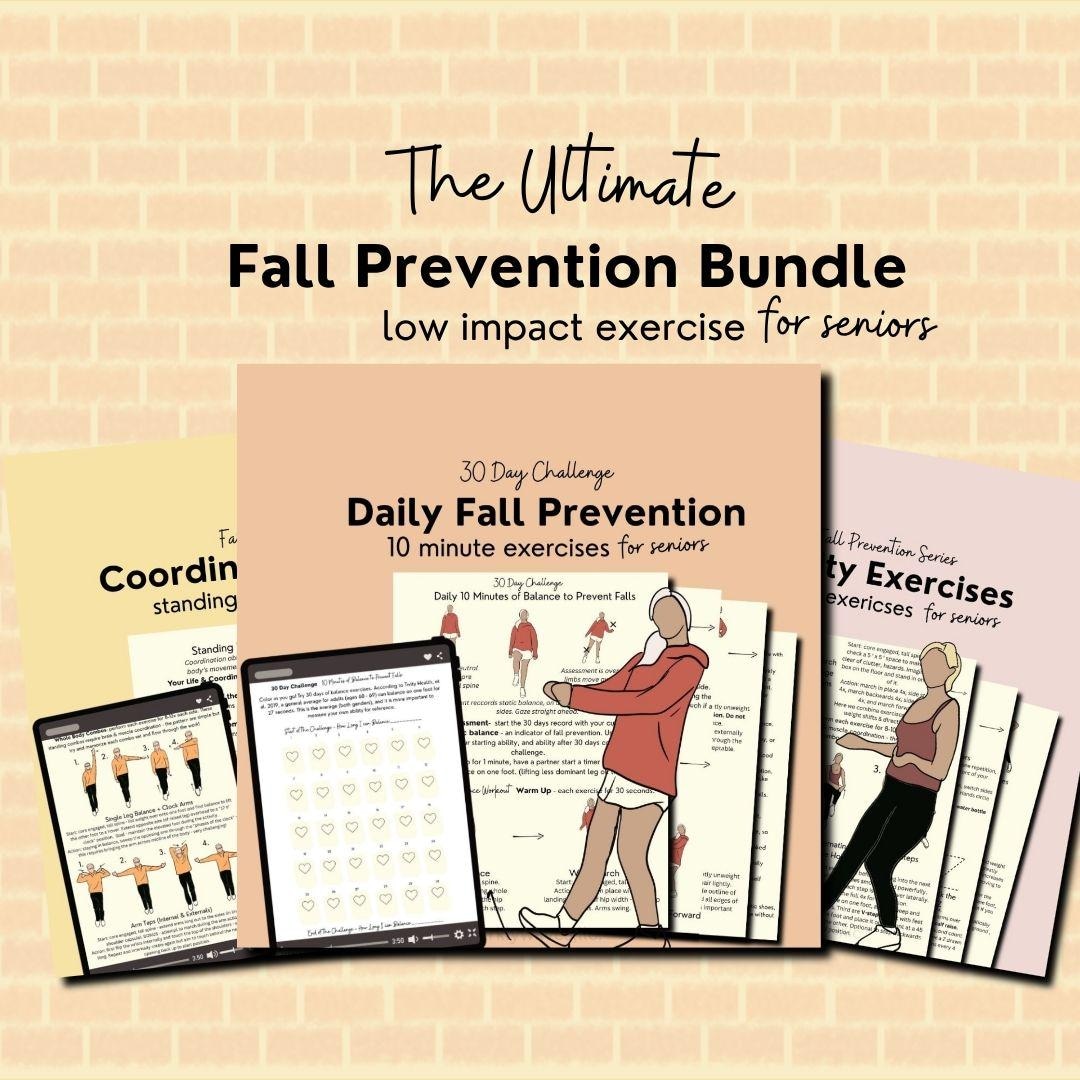 Fall Prevention Exercises for Seniors, Balance Exercises for Elderly ...