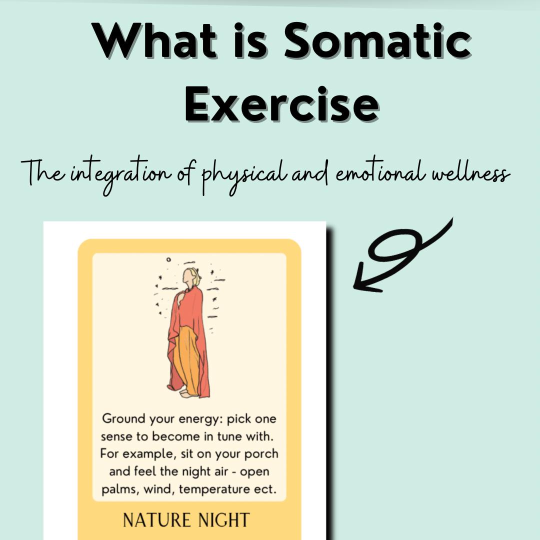 Somatic Therapy Cards, Somatic Exercise for Sleep, Somatic Yoga for ...