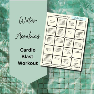 Printable Water Aerobics, Cardio Workouts, Fitness Pdfs, Bodyweight ...