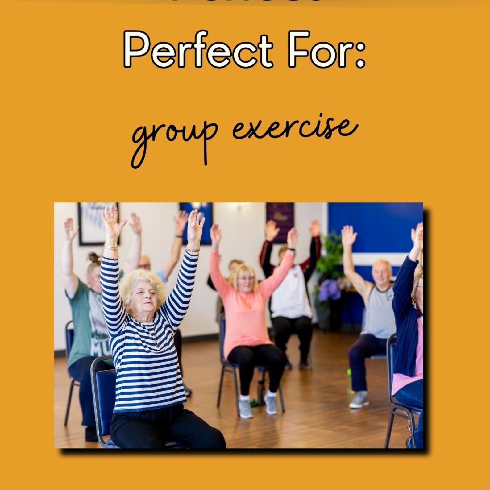 Chair Yoga Illustrations for Instructors, Chair Exercise for Seniors ...