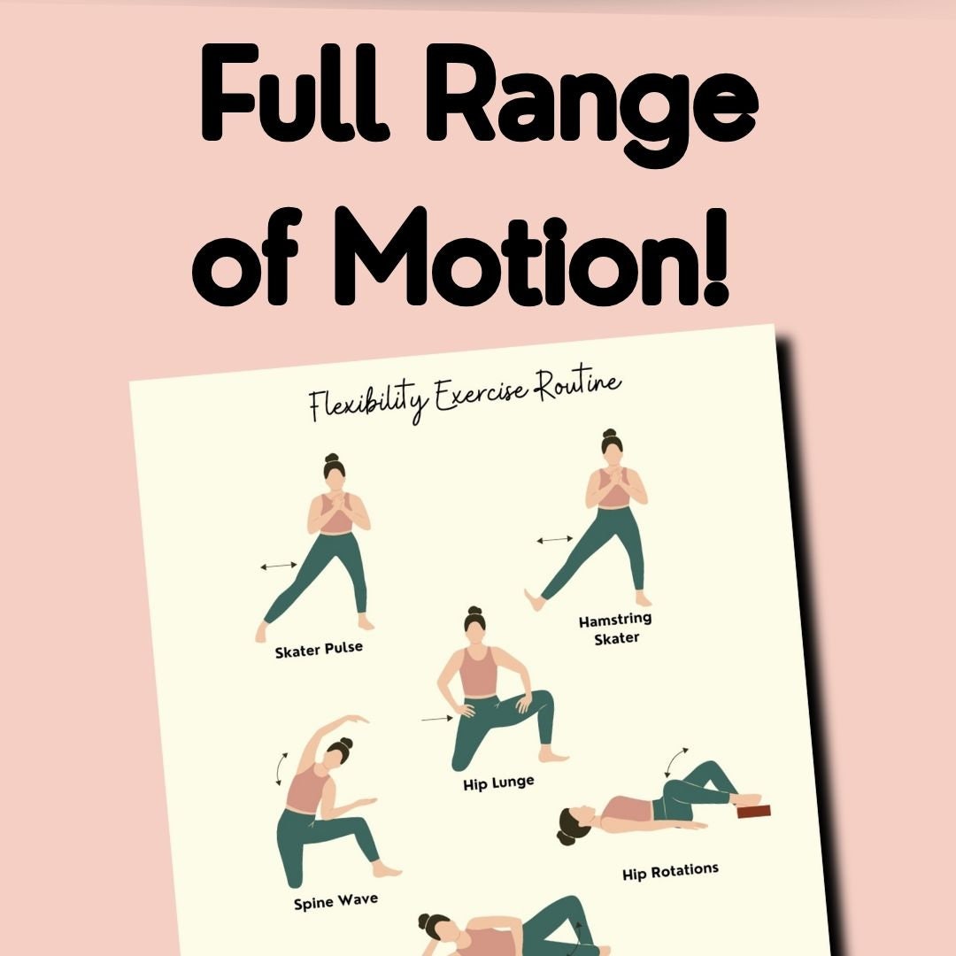 Flexibility Workout Routine 30 Day Challenge Workout, Mobility ...