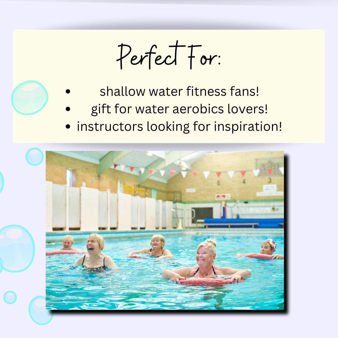 Pool Noodle Exercises for Seniors, Water Aerobics Exercise Pdfs, Belly ...