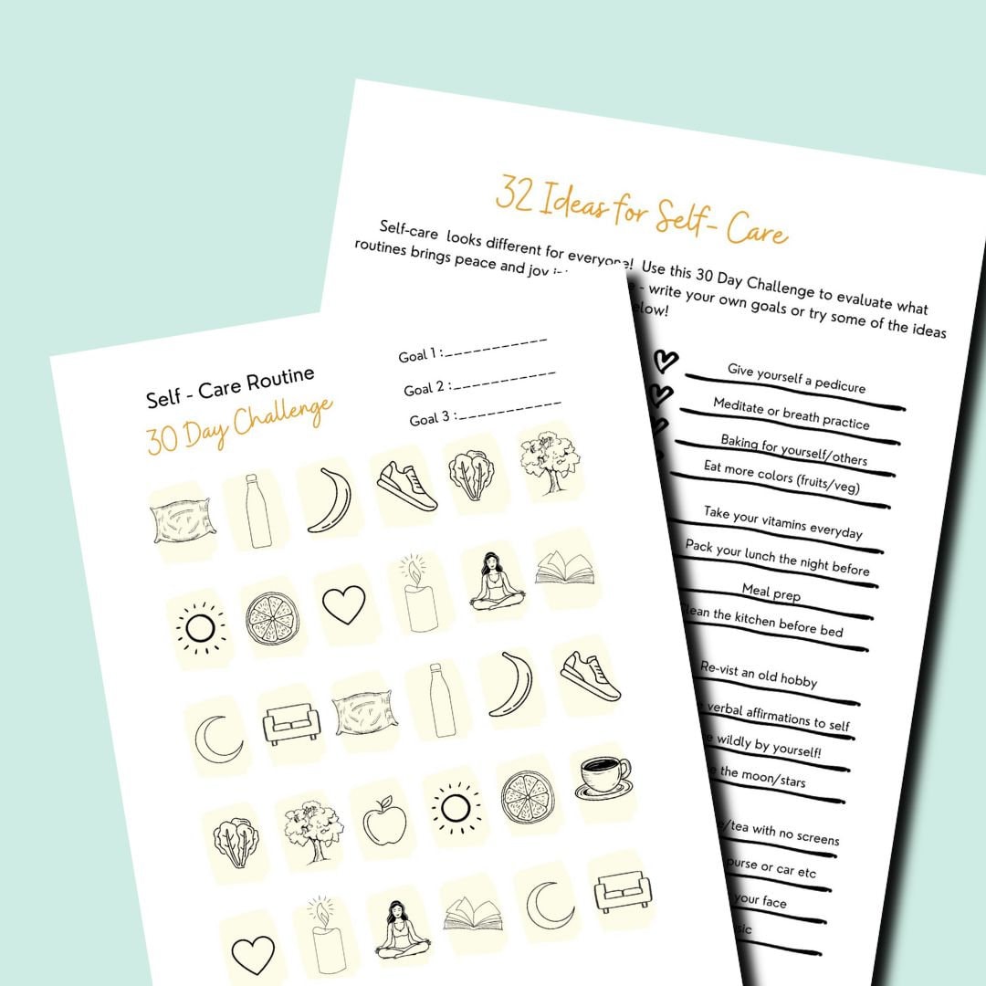 Self Care Habit Tracker, Self Care Checklist, Healthy Habits Planner ...