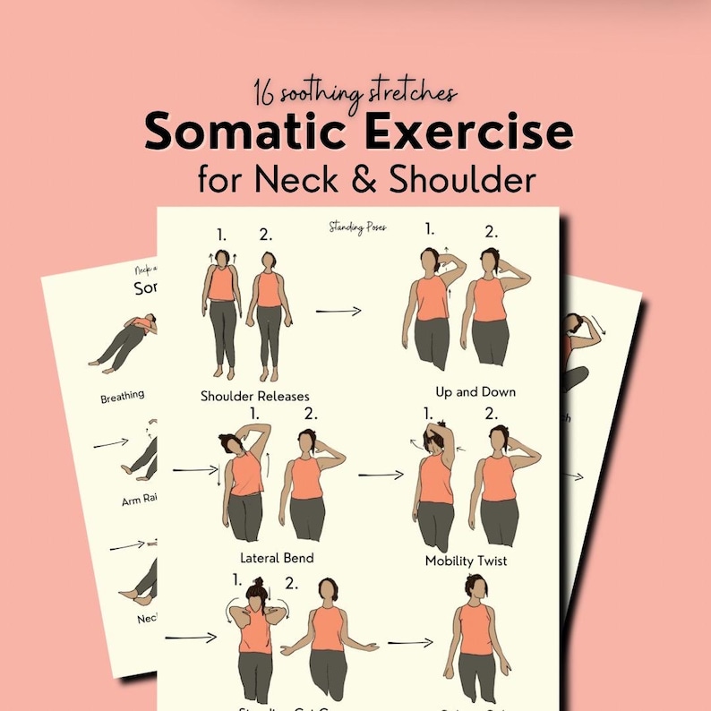 Somatic Exercise, Somatic Yoga Exercise for Neck and Shoulder, Neck ...