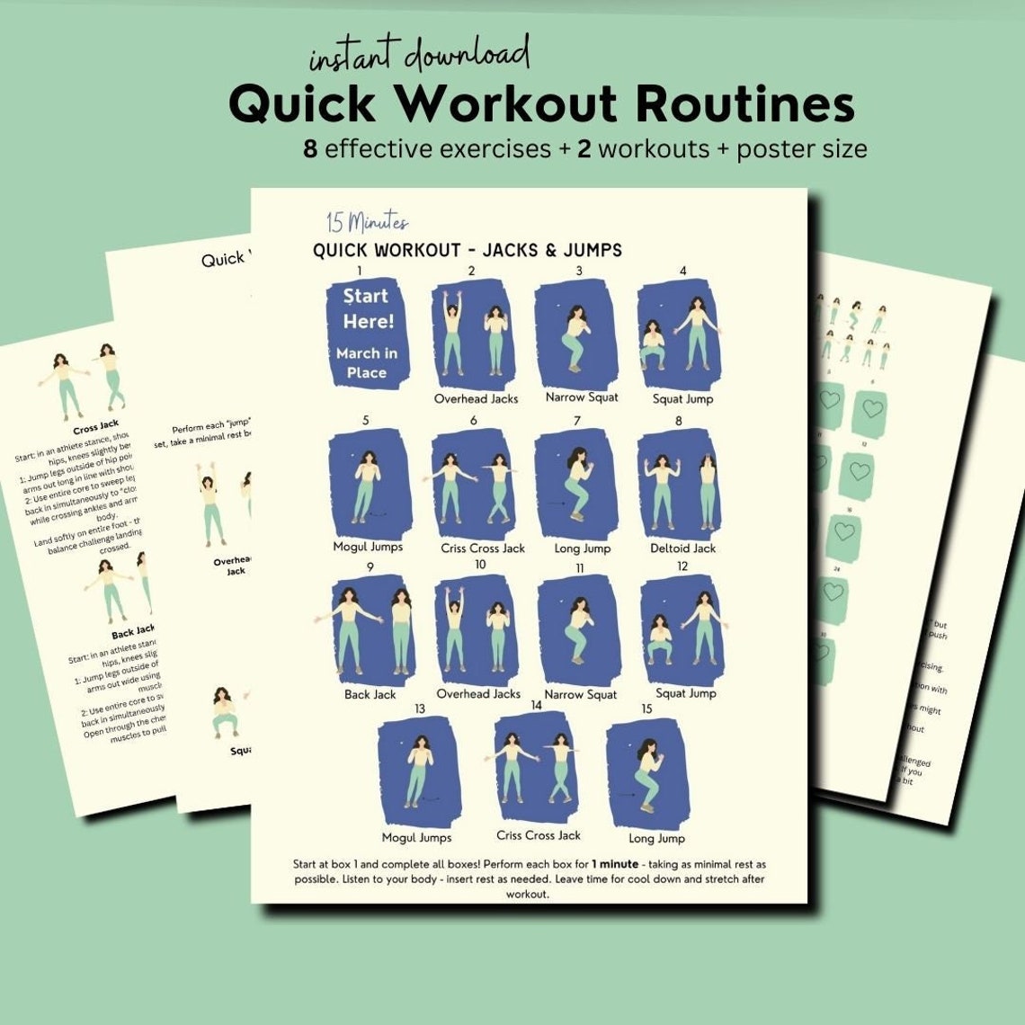 Quick Workout Routines, 30 Day Challenge, Lower Body Exercises ...