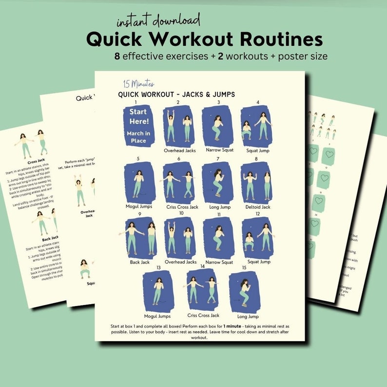 Quick Workout Routines, 30 Day Challenge, Lower Body Exercises ...