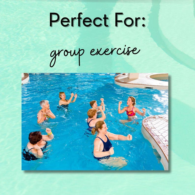 Visual Aids for Group Exercise Instructors, Water Aerobics Class Ideas ...