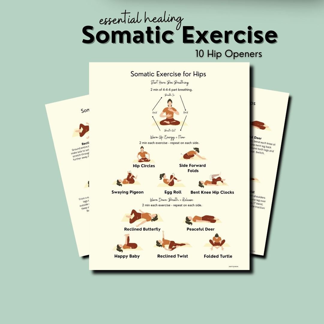 Somatic Exercise, Somatic Yoga Exercise for Beginners, Stress Relief, Emotional Regulation ...