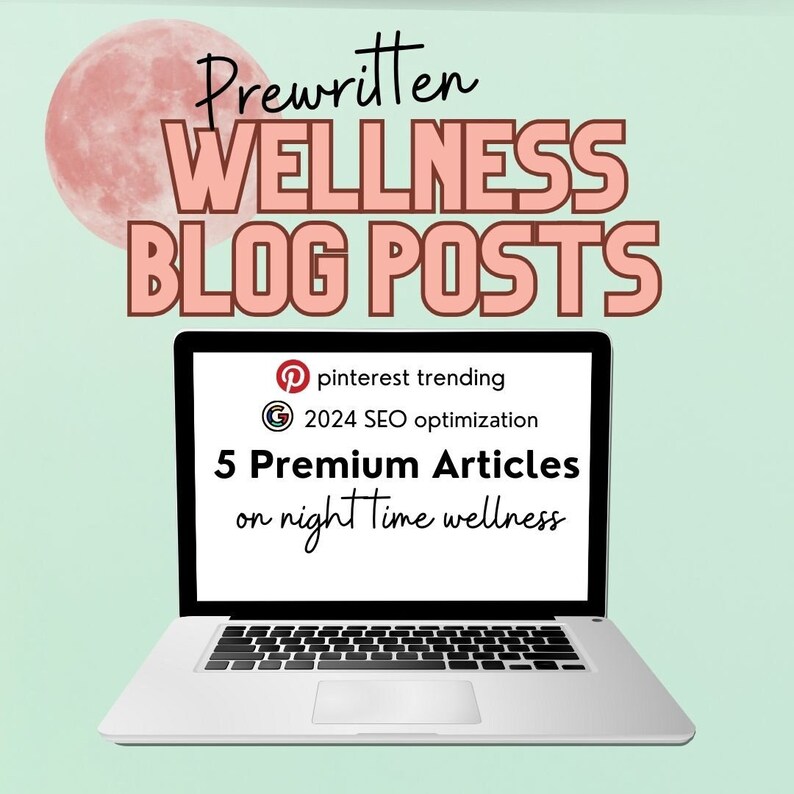Prewritten Wellness Blogs, Health Article, Blog Ideas for Health and ...