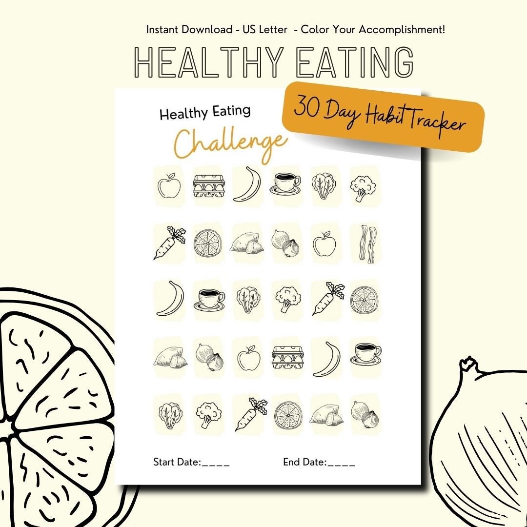 Healthy Eating Habit Tracker, Diet Motivation, Fitness Goals, Goal ...