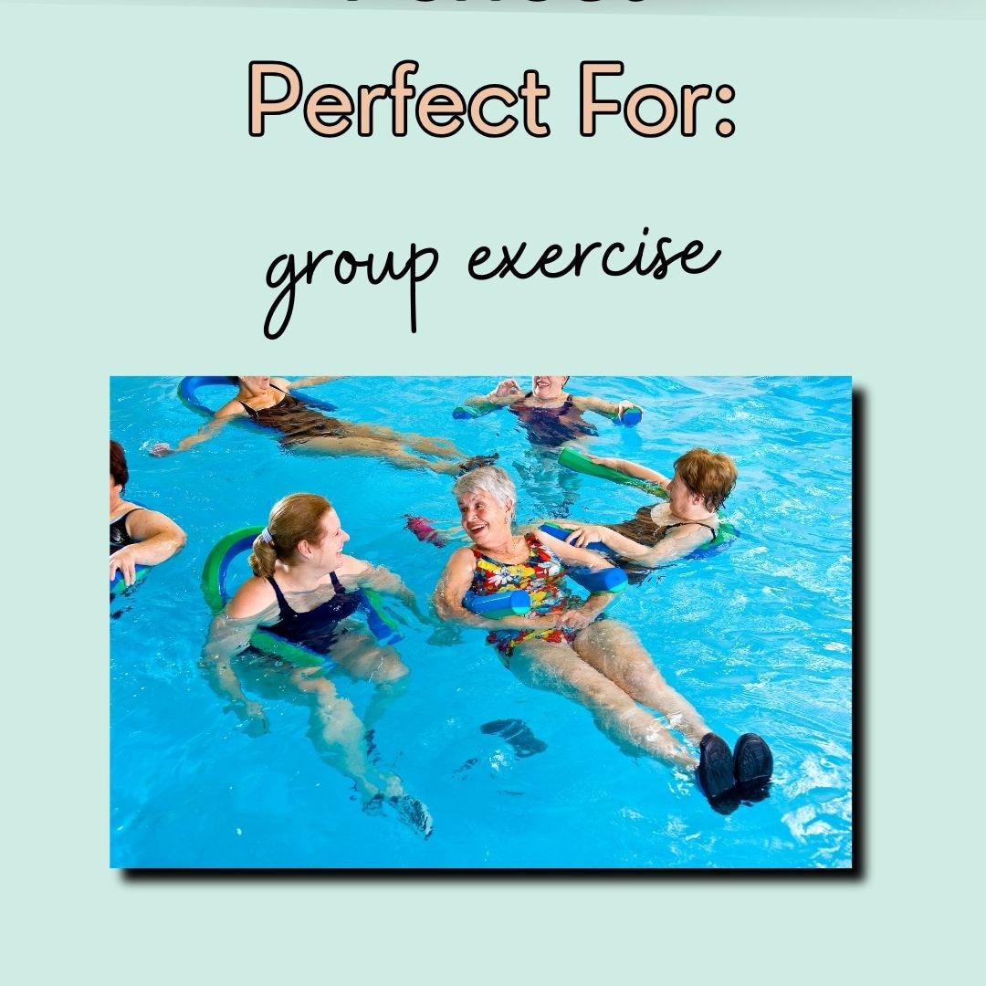 Pool Noodle Exercises, Water Aerobics Workout, Water Exercise for ...