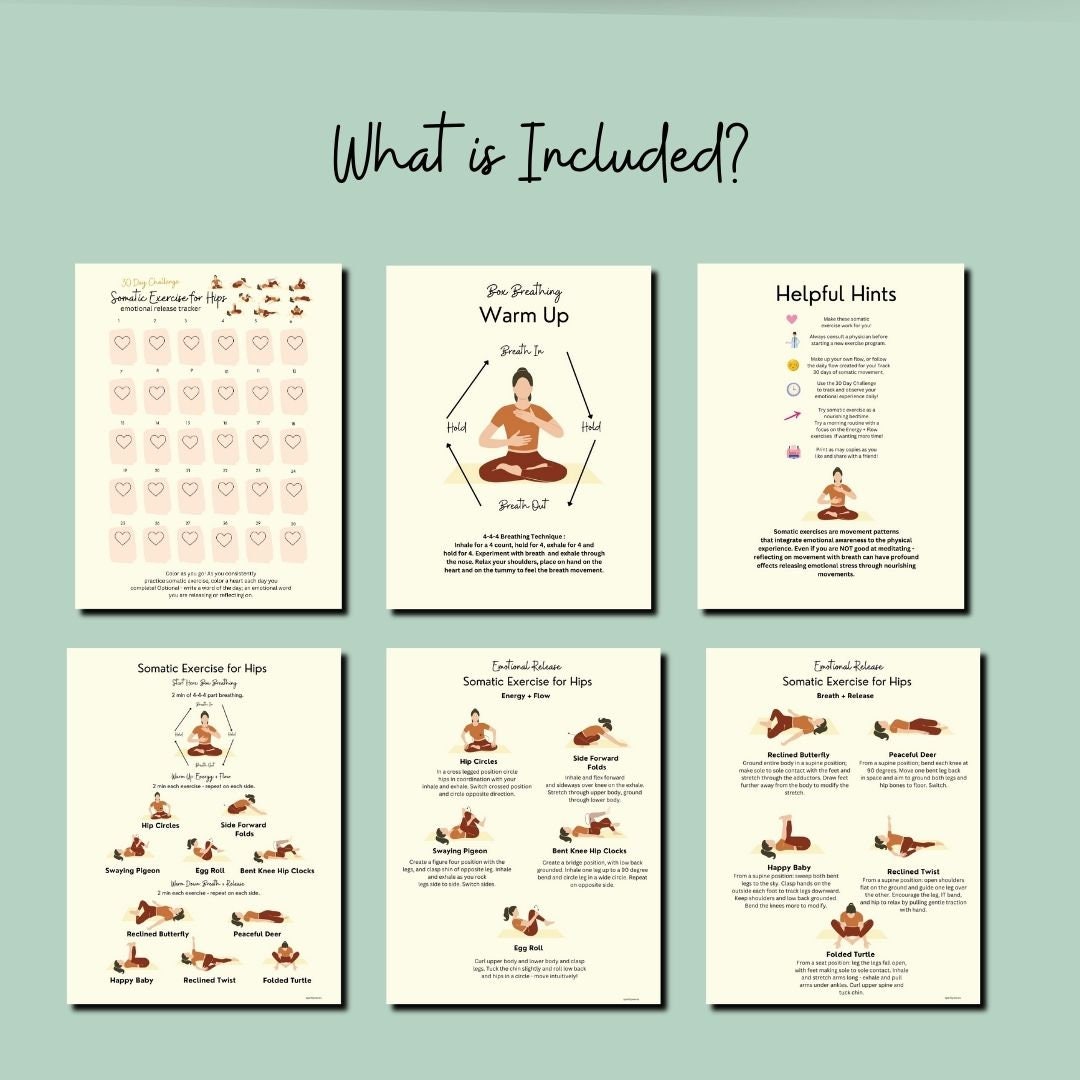 Somatic Exercise, Somatic Yoga Exercise for Beginners, Stress Relief ...