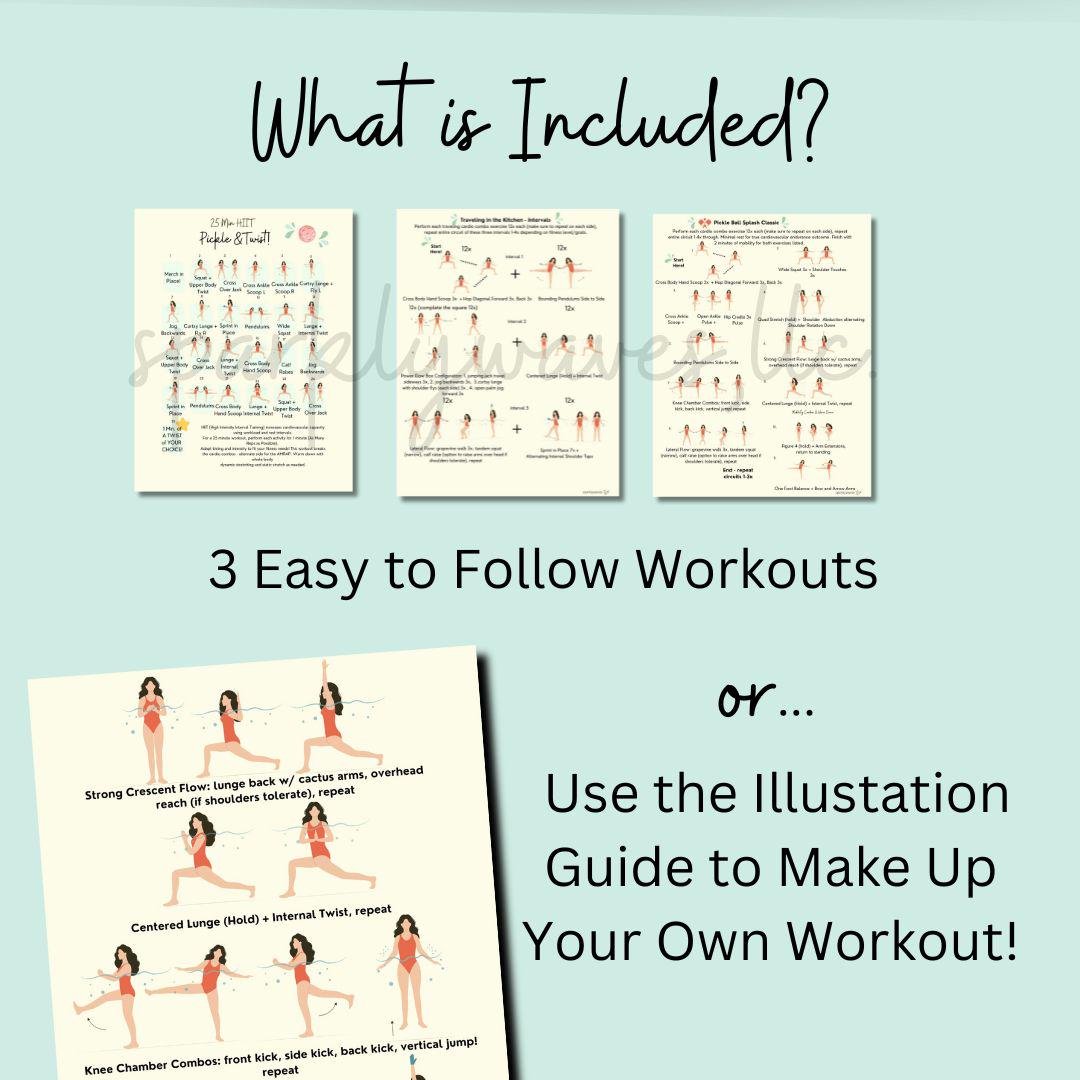 Pickleball Exercises for Seniors, Water Exercise Training for ...