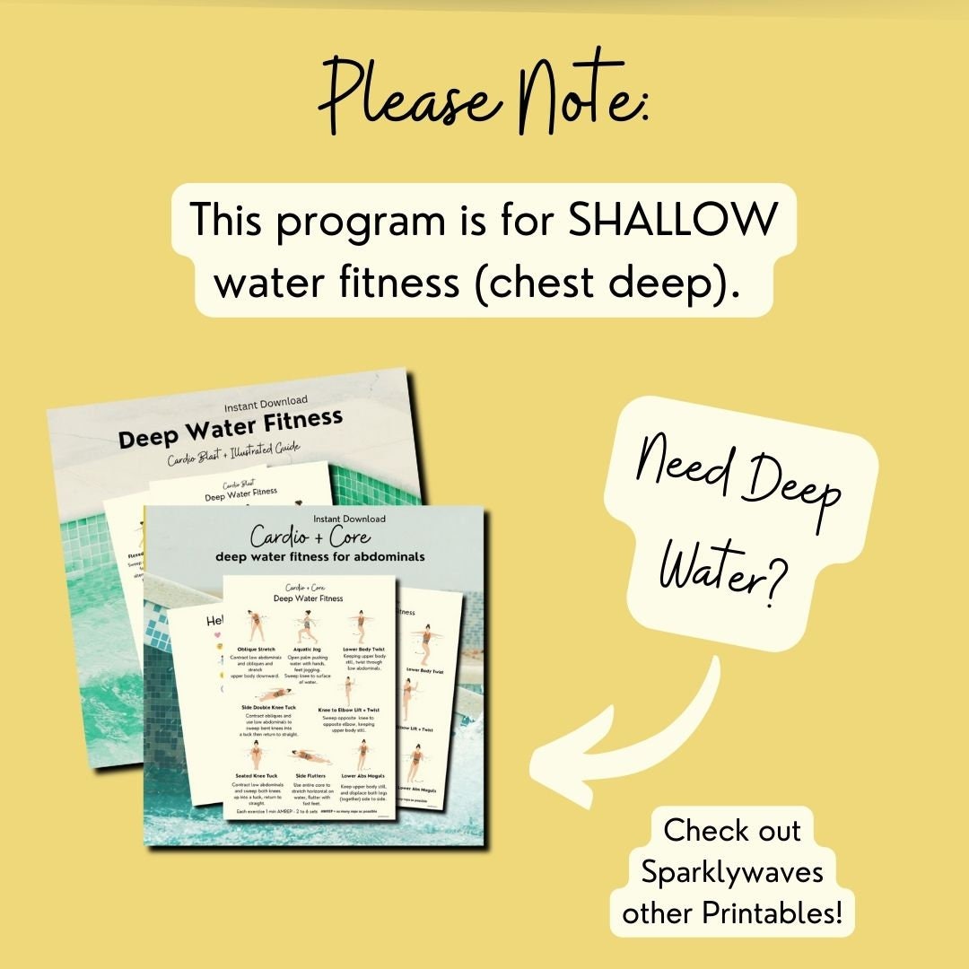 Water Exercise for Balance, Water Aerobics, Pool Workouts for Core ...