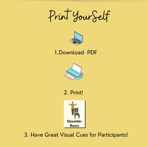Chair Exercise Visuals for Senior, Exercise Cue Cards for Fitness ...