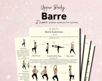 Bodyweight Exercise Bundle, Standing Exercises, Full Body Workout ...