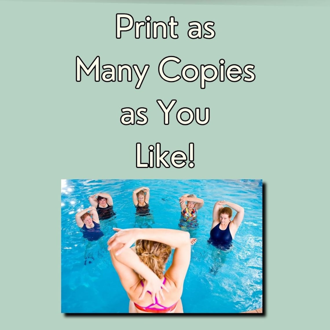 Water Aerobics Class Ideas, Aqua Fitness, Aqua Aerobics Exercise ...