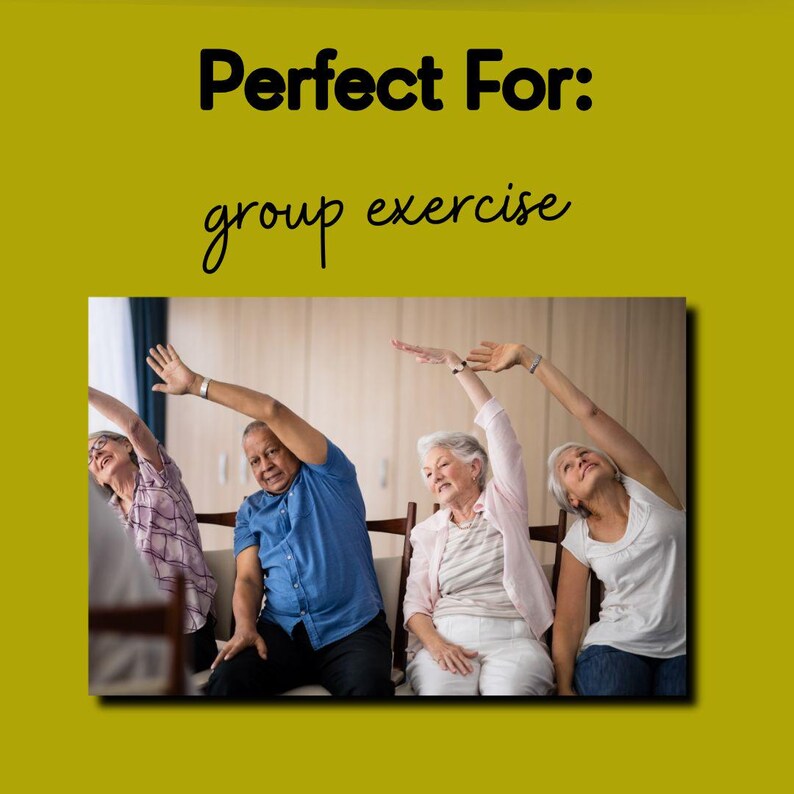 Chair Exercise Illustrations for Fitness Instructors, Weight Lifting ...