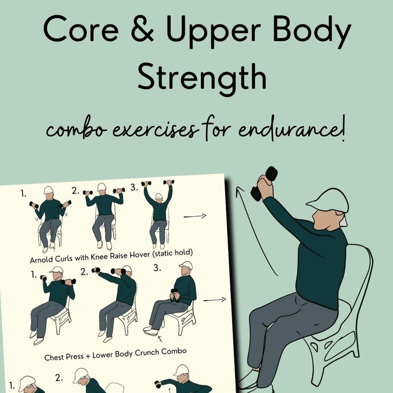 Arm Workout for Seniors, Arm Strengthening Exercises for Seniors Pdf ...