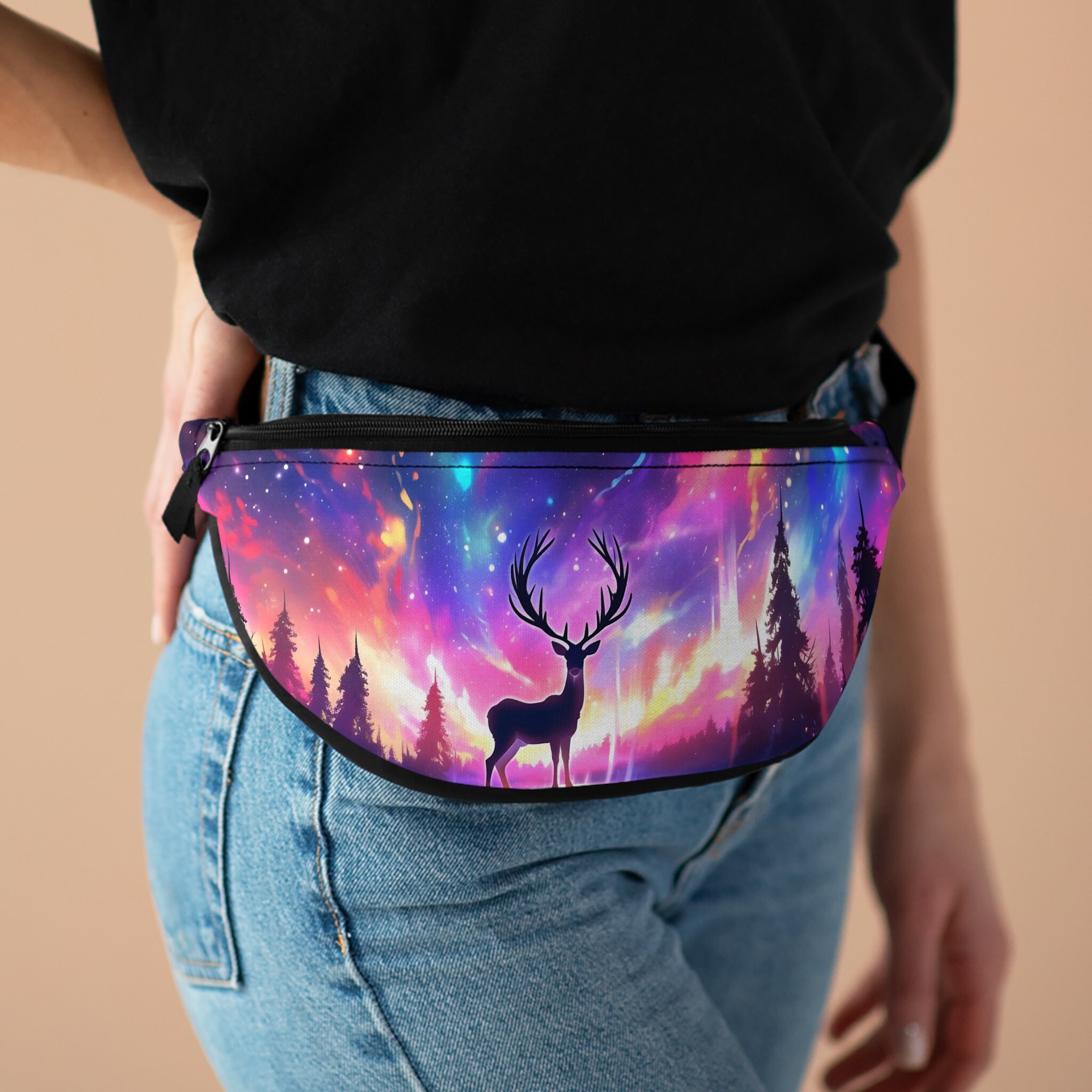 Aurora Forest Fanny Pack, Perfect Bumbag for Beach and Festivals sold ...