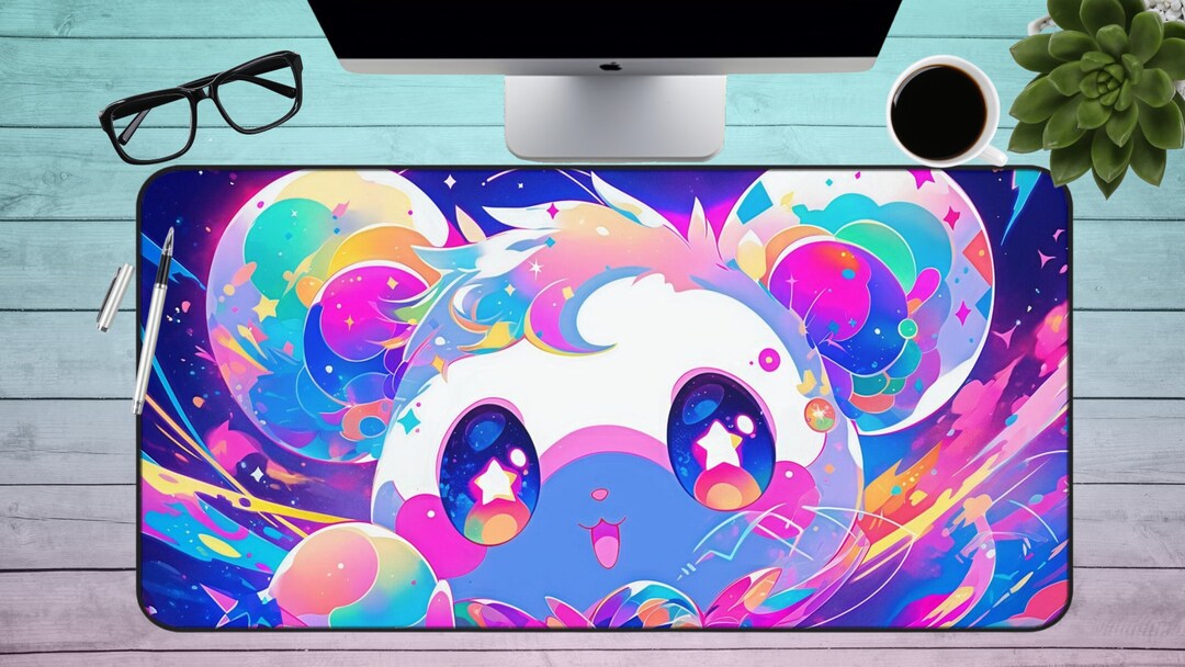 Y2K Kawaii Mouse XXL Desktop Mouse Pad for Computers Spacious - Etsy ...