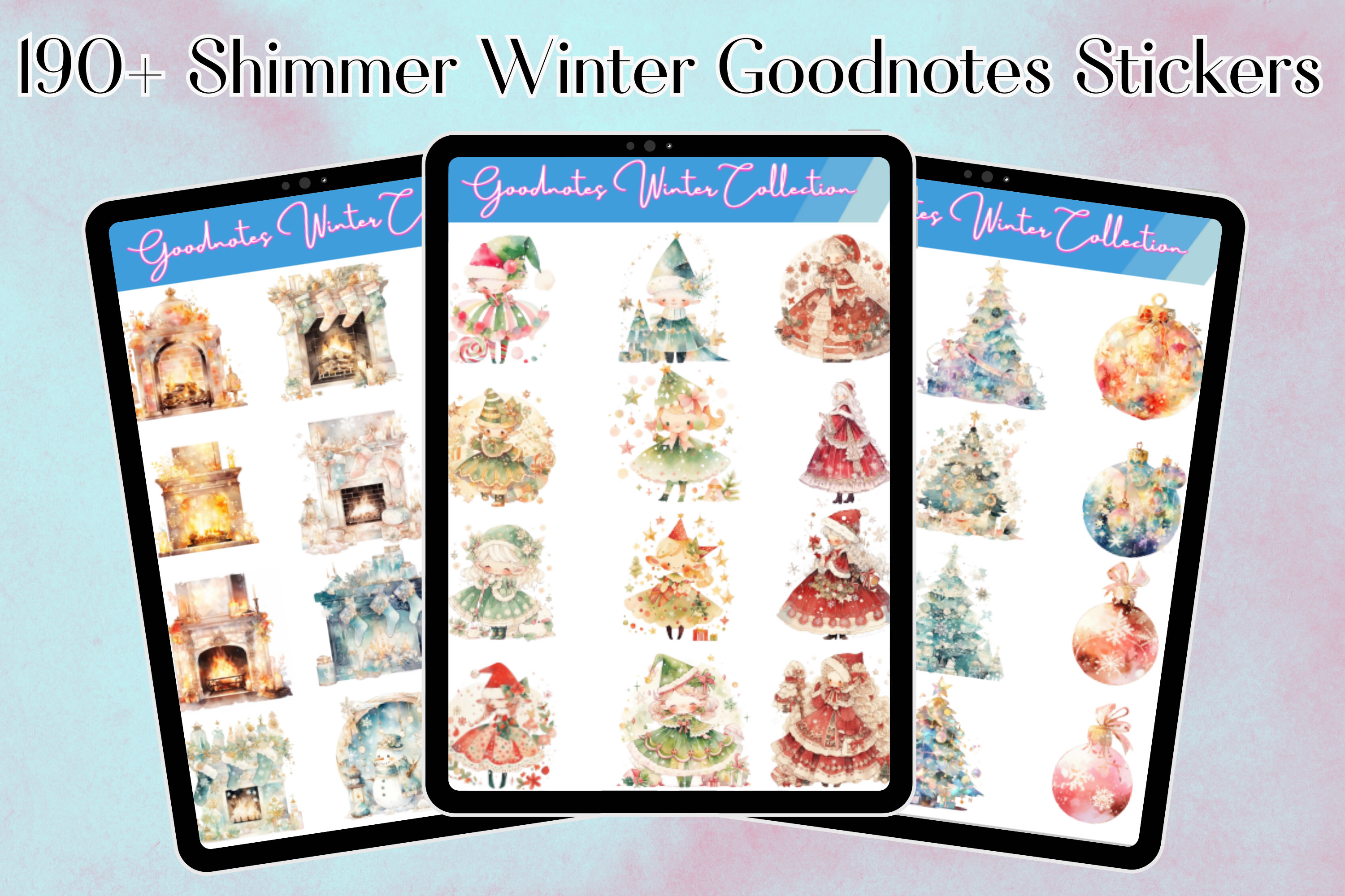 Goodnotes MEGA Sticker Bundle Goodnotes Planner Stickers - Etsy