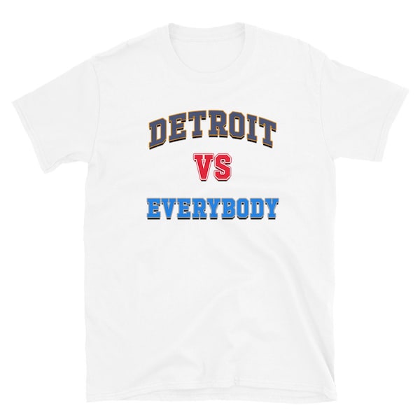 Detroit Vs Everybody Shirt - Etsy