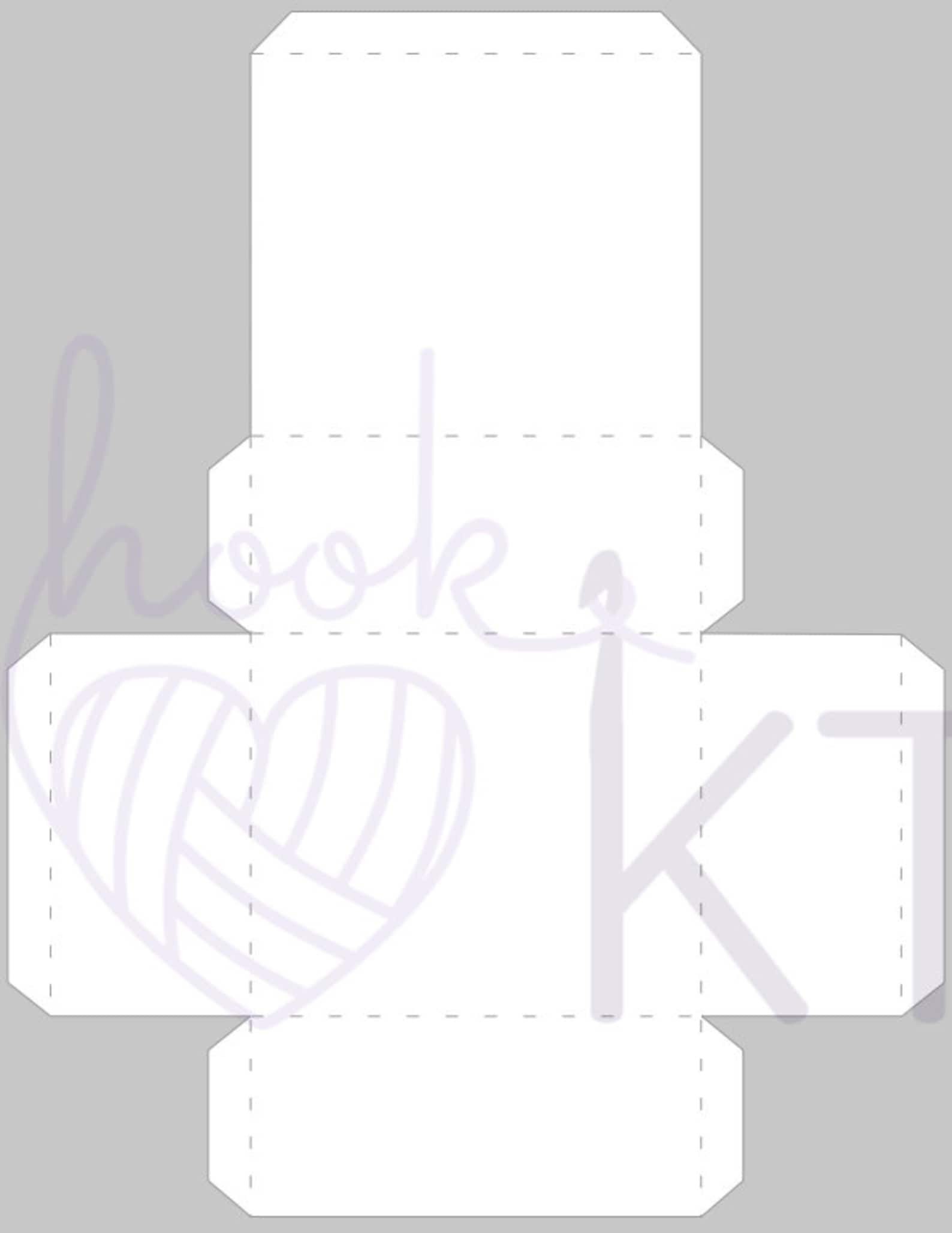 Cardstock Box Template .svg .png Digital Download - Etsy