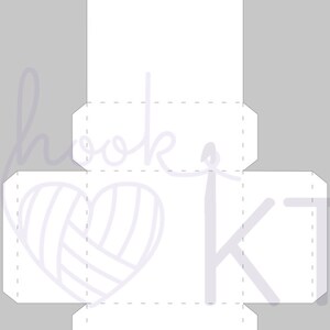 Cardstock Box Template .svg .png Digital Download - Etsy