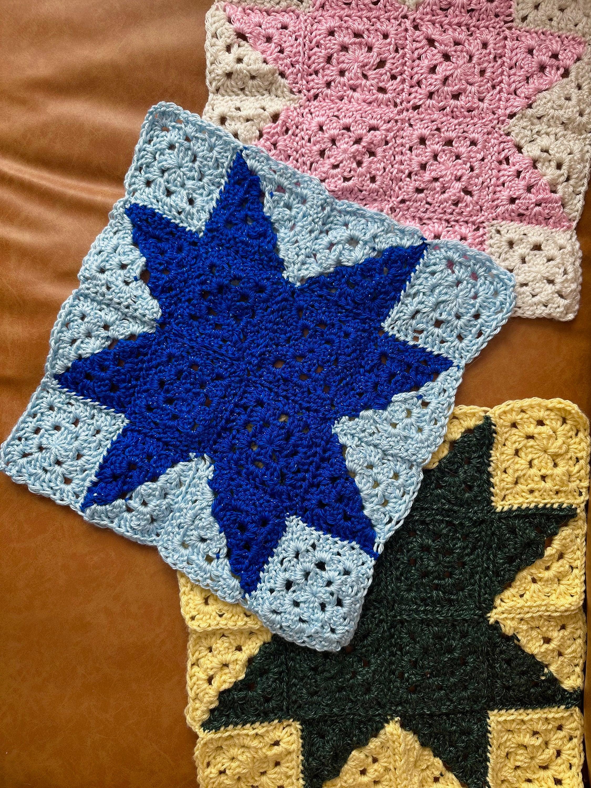 Star Quilt Block Crochet Pattern - Etsy