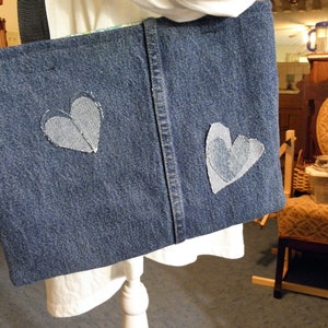 Patchwork Denim Purse - Etsy